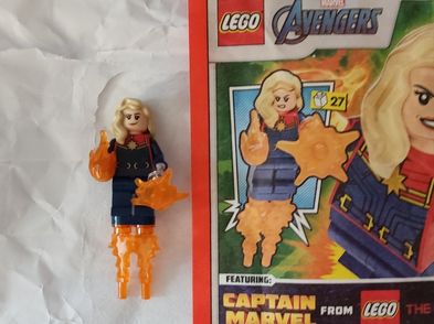 Lego Marvel Superheroes Avengers Captain Marvel Carol Danvers The ...