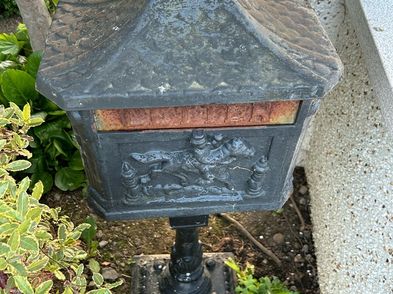 Black Aluminium Free Standing Post Box For Sale in Templeogue, Dublin ...