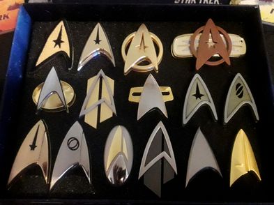 Star Trek Fan Full Official Starfleet Delta Set For Sale in Clondalkin ...