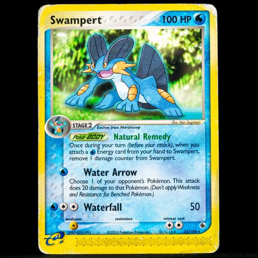 Swampert 23109 Rare Ex Ruby And Sapphire Pokemon Card For Sale in ...
