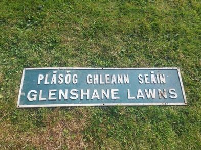 Old Aluminium Road Sign For Sale in Dundalk, Louth from rich1999