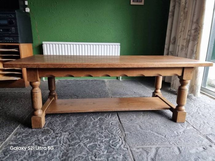 Solid Oak Coffee Table For Sale in Salthill, Galway from Paul Cambridge