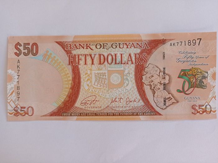 Guyanese Banknote For Sale in Wexford Town, Wexford from Benito Lonard
