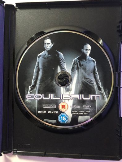 Equilibrium 2002 Christian Bale Taye Diggs Movie Dvd For Sale in ...