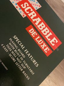 Scrabble Deluxe Vintage Set For Sale in Swords, Dublin from anonymoose21