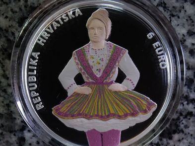 Croatia 6 Euro Silver 9999 Brilliant Uncirculated Coin 2024 The Island ...