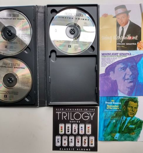 Frank Sinatra Trilogy Classic Albums Cd Box Set 2005 September ...