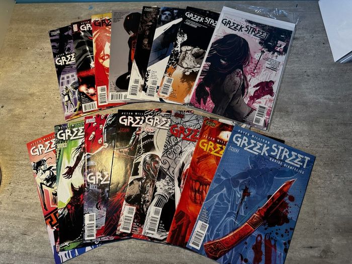 2009 Vertigo Comics Lot Greek Street Vol1 16 Peter Milligan Davide ...
