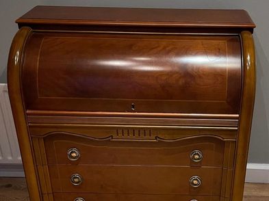 Magnificent Roll Top Walnut Bureau Desk For Sale in Dublin 2, Dublin ...
