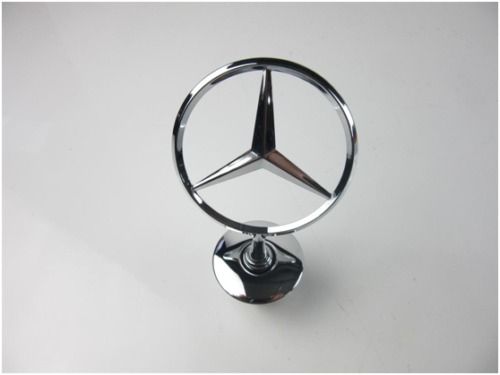 Mercedes Benz Star Hood Logo Emblem Badge 44mm 3d W204 W211 W212 W221 ...