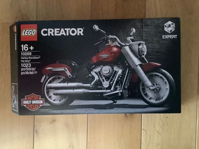 Lego Creator Harley Davidson Fat Boy Set 10269 For Sale in Stillorgan ...
