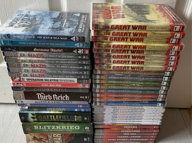 History Channel And Other Titles World War Dvd Bundle For Sale in ...