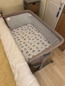 Chicco Next To Me Cot Sheets And Mattress Protector For Sale in ...