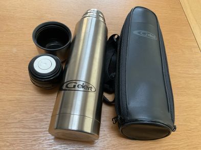 Gelert Stainless Steel Insulated Flask With Carry Case For Sale in ...