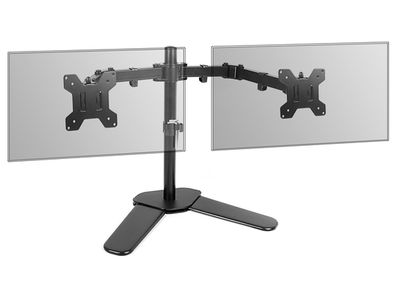 Brand New Masison White Dual Free Standing Monitor Stand For Sale in ...