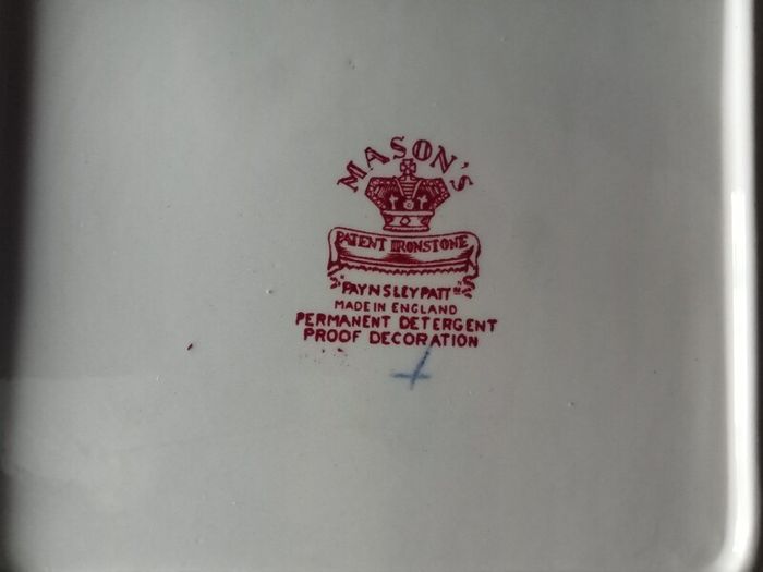Vintage Masons Ironstonepaynsley Pattern Serving Platter For Sale in ...
