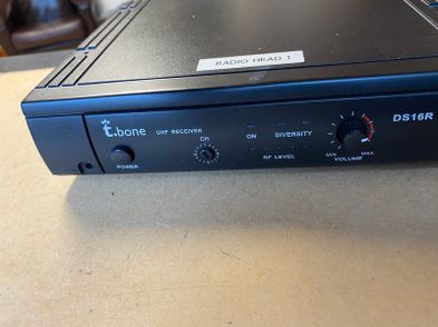 T Bone Professional Wireless Microphone Receiver System For Sale in ...