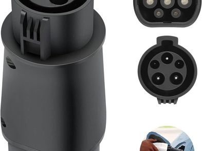 Type 1 To Type 2 Ev Charging Cable Car Charger Adapter 32a Sae J1772 ...