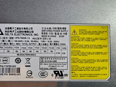 Hp Z440 Workstation Server Psu 700w For Sale in Roscrea, Tipperary from ...