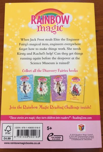 Rainbow Magic Elsie The Engineer Fairy By Daisy Meadows For Sale in ...