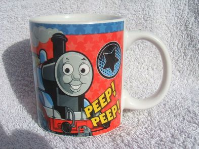 Thomas Friends All Aboard A Childs Mug Featuring Thomas The Tank Engine ...