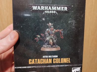 Catachan Colonel Astra Militarum Warhammer 40k New Rare Oop For Sale in ...