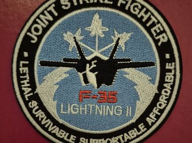 Us Airforce F 35 Embroidered Unit Patch For Sale in Glasnevin, Dublin ...