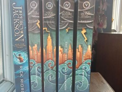 Percy Jackson Five Book Collection By Rick Riordan For Sale in Wexford ...
