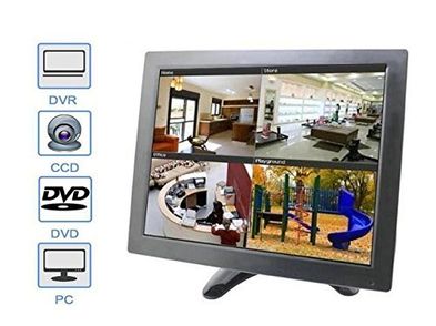 Inch Lcd Color Multimedia Monitor Cctv Monitor With Hdmiavvgabnc Inputs ...