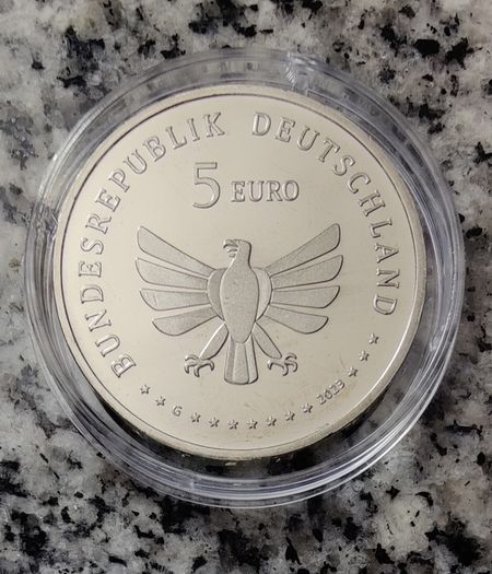 Germany 5 Euro Base Metals Uncirculated Coin 2023 Swallowtail Wonderful ...