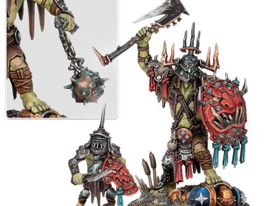 Killaboss With Stab Grot Kruleboyz Warhammer Age Of Sigmar New For Sale ...