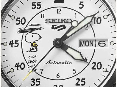 Seiko 5 Sports Peanuts Snoopy Parachute 55th Anniversary Limited ...