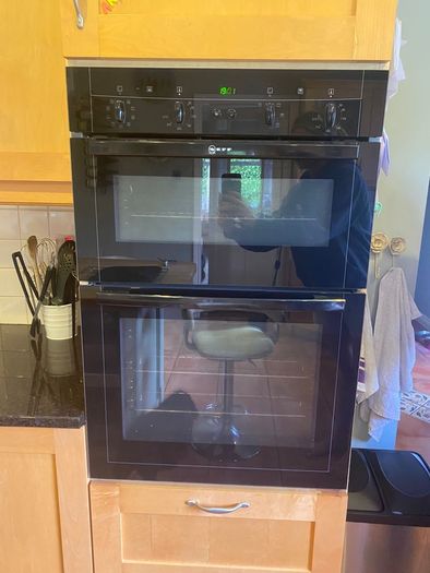 Neff Eye Level Double Oven Black For Sale in Navan, Meath from Jillianod