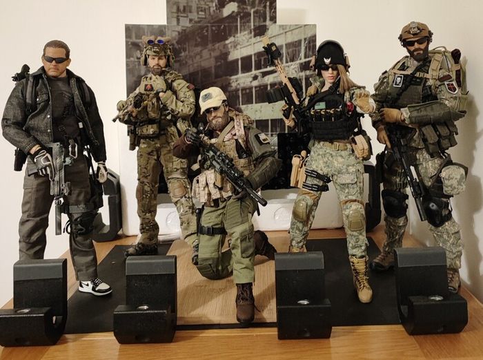 Sideshow Gi Joe Action Force Leatherneck Custom 16 Scale Figure For ...
