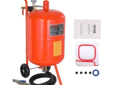 75 Liter Sandblaster Sandblasting Pot 165 Gallon Mobile Sand Blasting ...