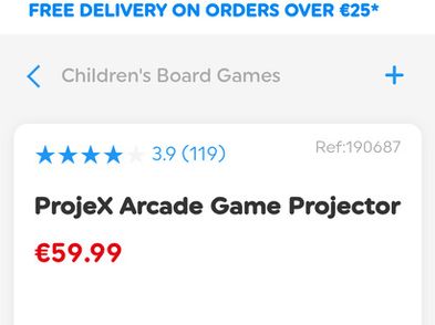 Toy Arcade Game Projector Projex For Sale in Cavan, Cavan from ...