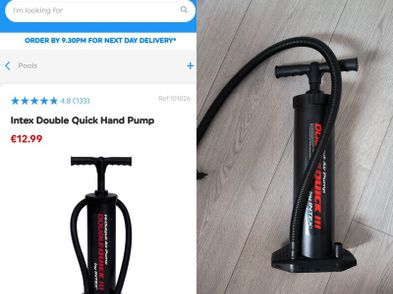 Index Double Hand Pump For Sale in Dublin 1, Dublin from TANKS