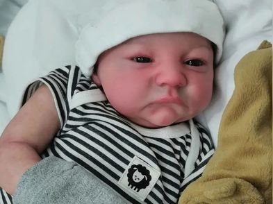 Reborn Dolls Silicone Full Body 45cm Realistic Baby Dolls Boy ...