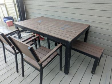 Garden Table Set For Sale in Swords, Dublin from msswords