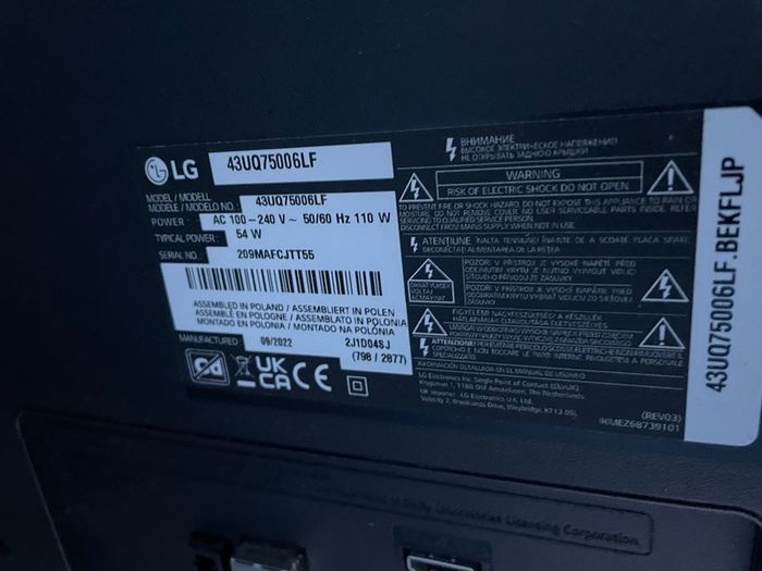Lg 43inch 4k Smart Late 2022 Model For Sale in Tallaght, Dublin from ...