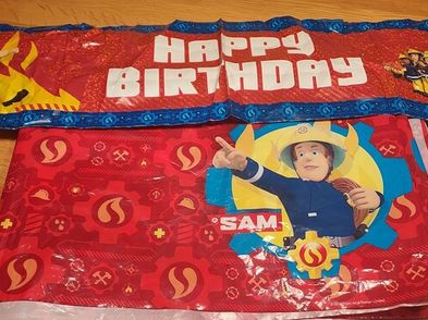 Fireman Sam Birthday Banner For Sale in Abbeyleix, Laois from OzB