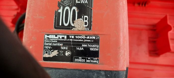 Hilti Te1000 Avr Concrete Breaker 110v For Sale in Inagh, Clare from ...