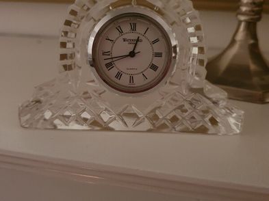 Waterford Crystal Miniature Mantle Clock For Sale in Midleton, Cork ...