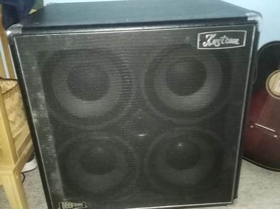 Kustom 410 Bass Cabinet For Sale in Mayfield, Cork from michealfitz