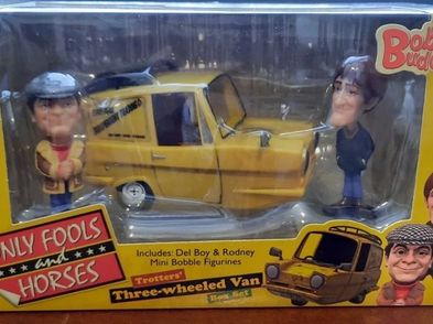 Only Fools And Horses Trotters Van With Del Boy And Rodney Box Set ...
