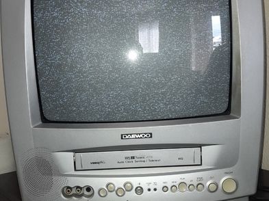 Vintage Daewoo Portable Tv Vhs Combo For Sale in Limerick City ...