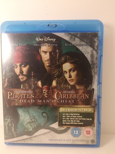Pirates Of The Caribbean Dead Mans Chest Blu Ray For Sale in Mountrath ...
