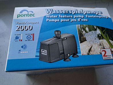 Pontec Water Pond Feature Pump 2000 For Sale in Finglas, Dublin from ...