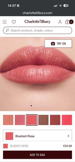 Charlotte Tilbury Lip Balm Shade Blush Rose For Sale in Ayrfield ...