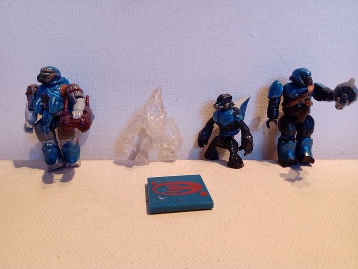 Halo Mega Construx Bloks Covenant Combat Cobalt Unit Figures 97084 For ...